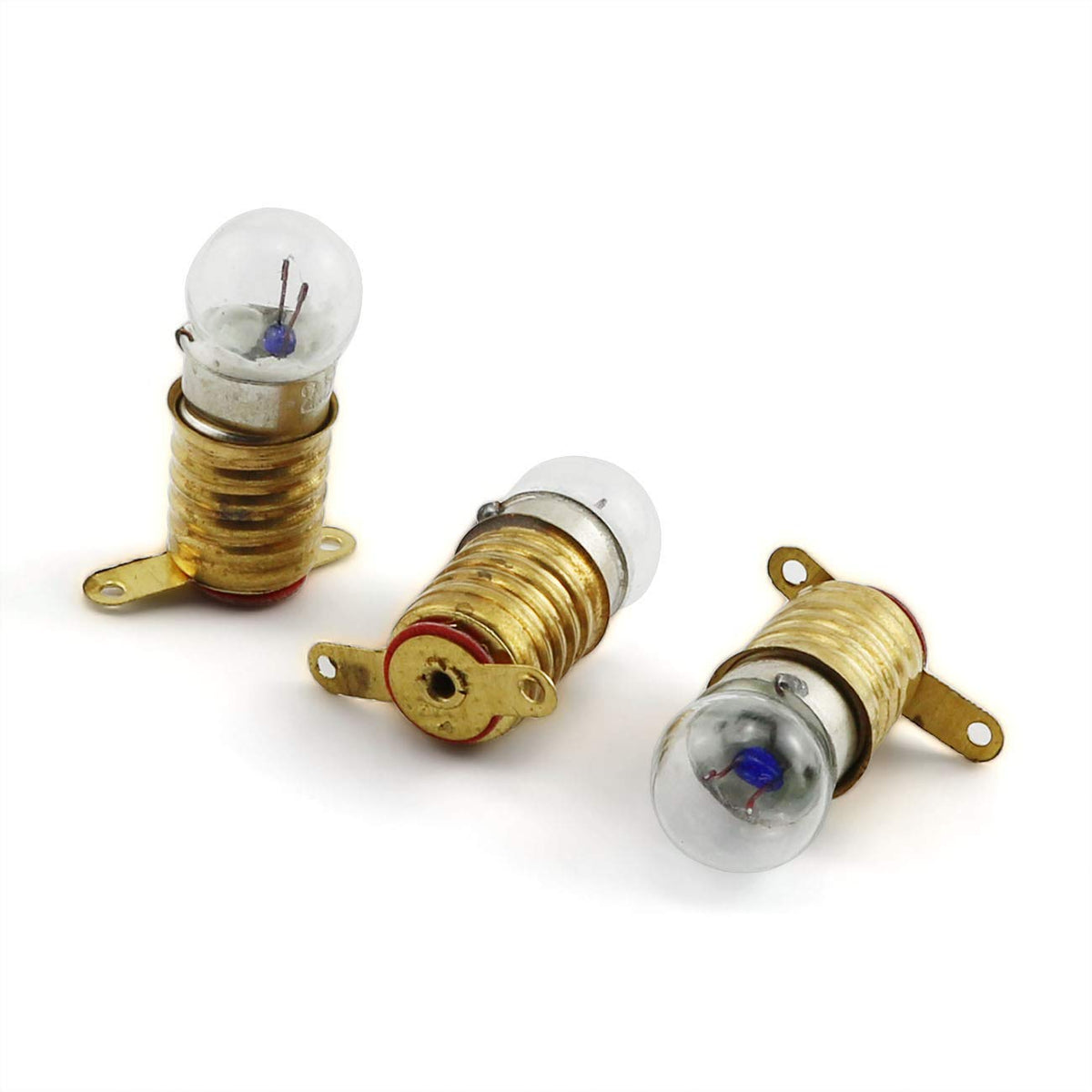 Bombillo Bombilla 2.5v - 3v con roseta o socket E10 – Arca Electrónica