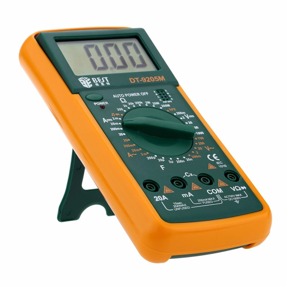 Multímetro Amperímetro Digital Best DT9205m – Arca Electrónica